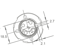 Zhaga Book18 JL-700 Zhaga Socket with DAli Dimming Protocol – longjoin ...