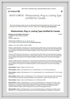 Long-join JL-207C Twsit Lock Photocontroller 120-277VAC