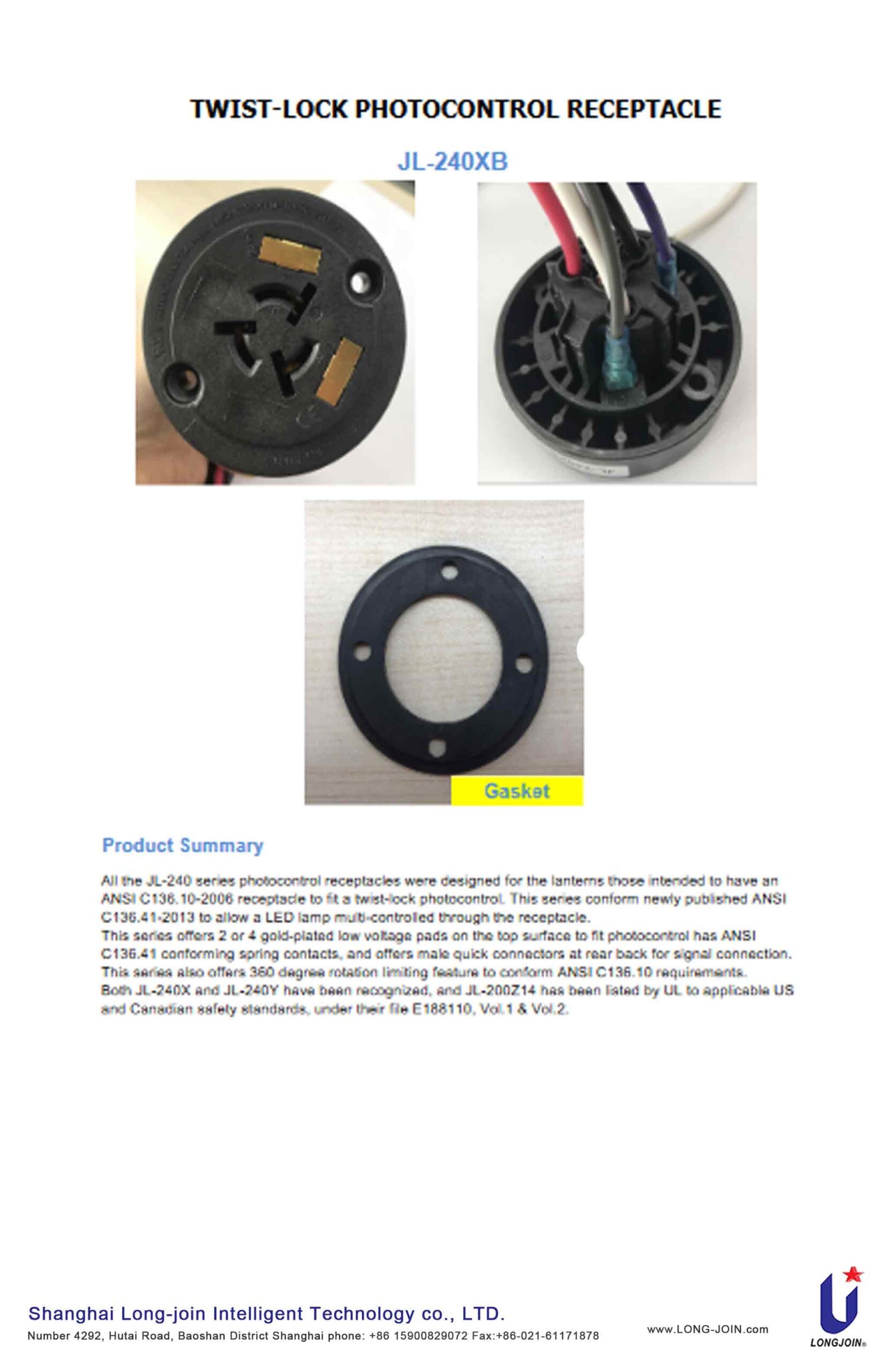 Product Catalogs - longjoin, shanghai long-join photocontroller, LONG ...